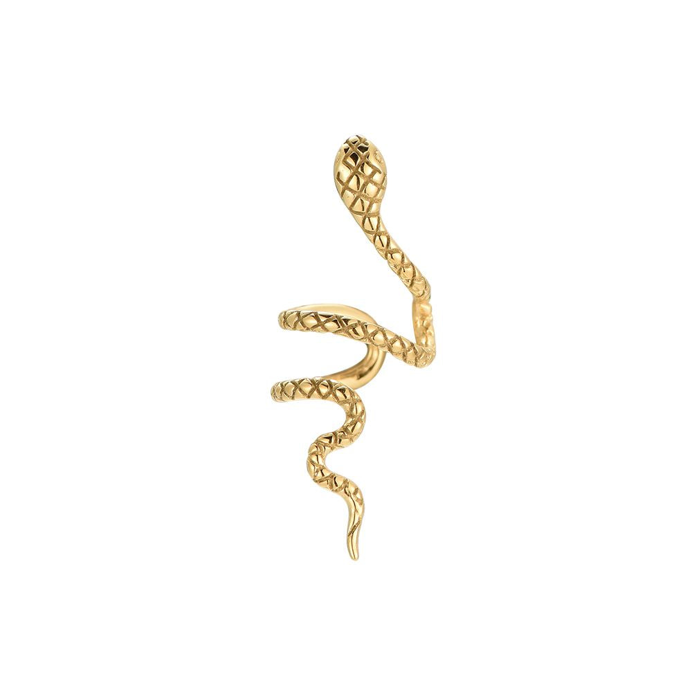 Snake ear cuff gold store